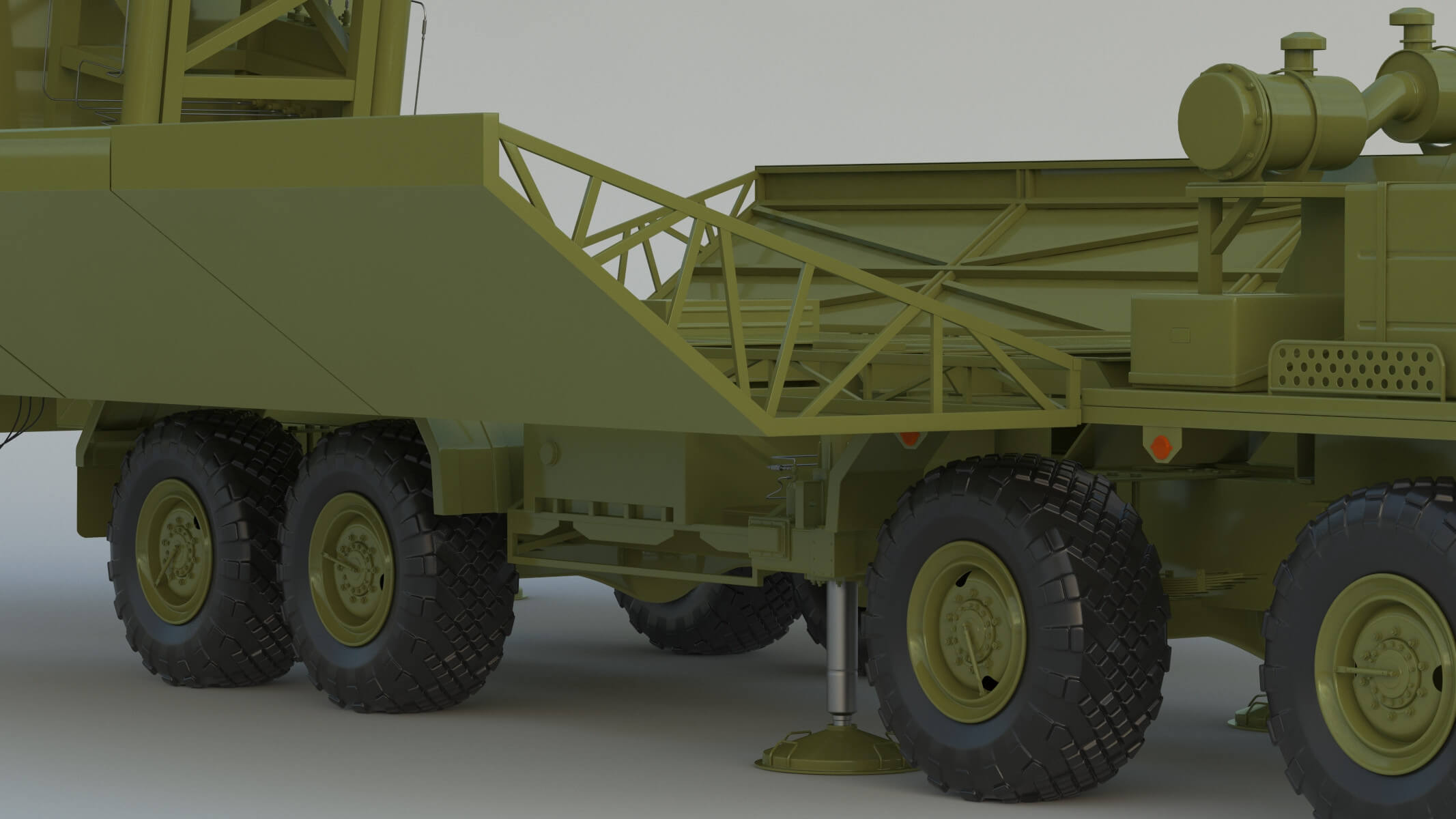 55Zh6Me Nebo M RLM-S L-Band Radar System 3D Model by frezzy