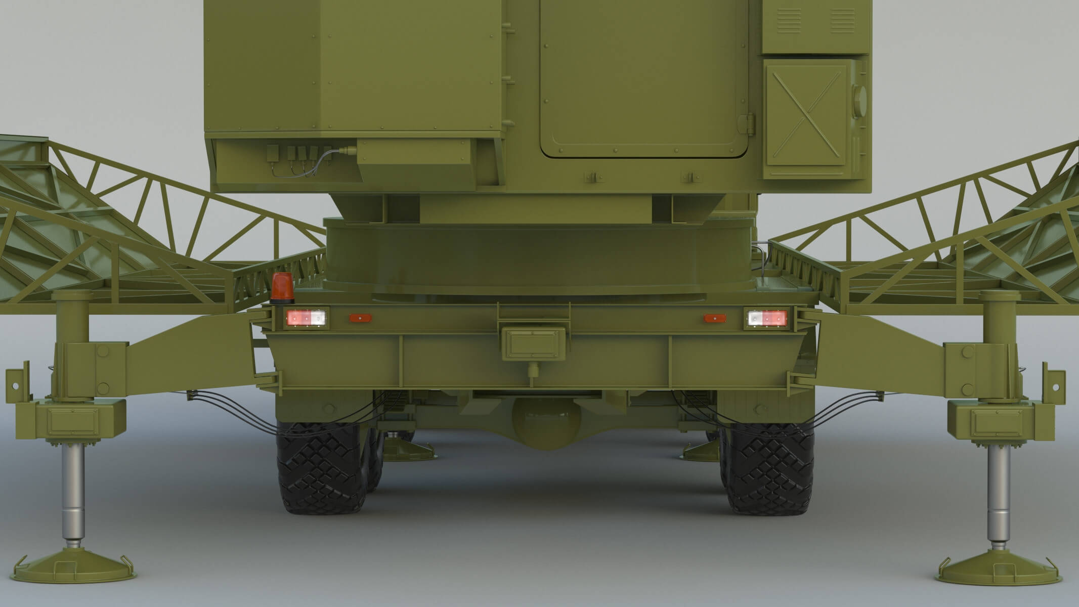 55Zh6Me Nebo M RLM-S L-Band Radar System 3D Model by frezzy