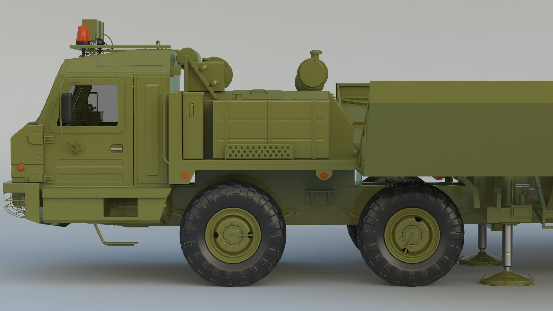 55Zh6Me Nebo M RLM-S L-Band Radar System 3D Model by frezzy