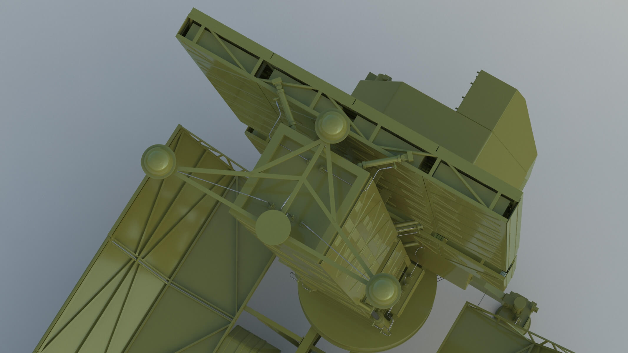55Zh6Me Nebo M RLM-S L-Band Radar System 3D Model by frezzy