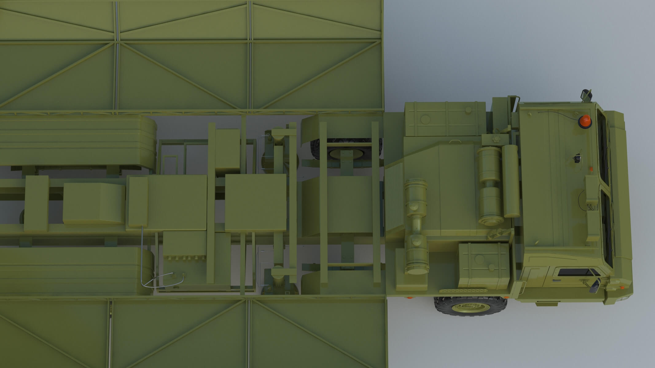55Zh6Me Nebo M RLM-S L-Band Radar System 3D Model by frezzy