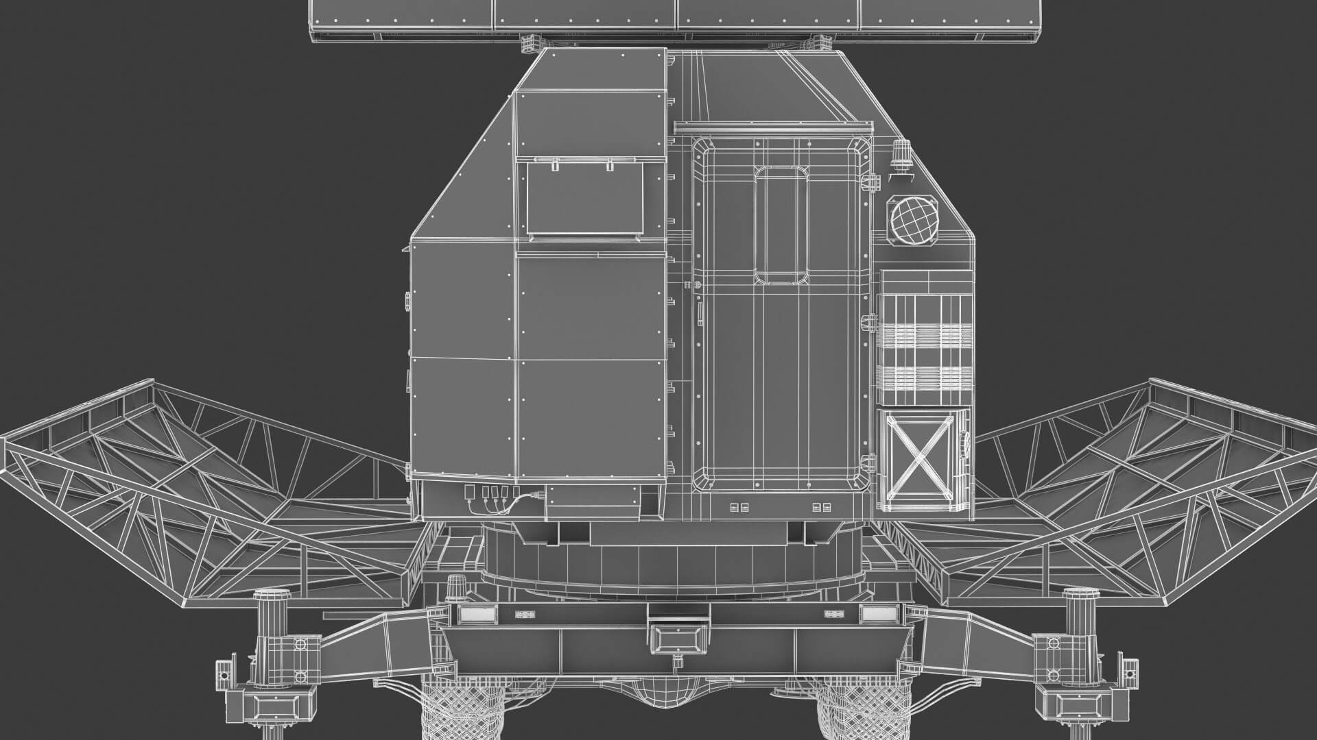 55Zh6Me Nebo M RLM-S L-Band Radar System 3D Model by frezzy