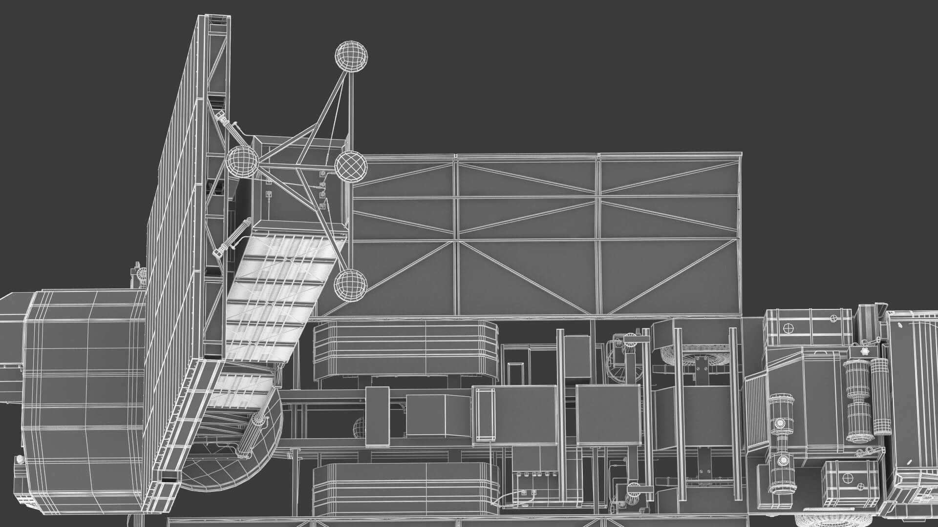 55Zh6Me Nebo M RLM-S L-Band Radar System 3D Model by frezzy
