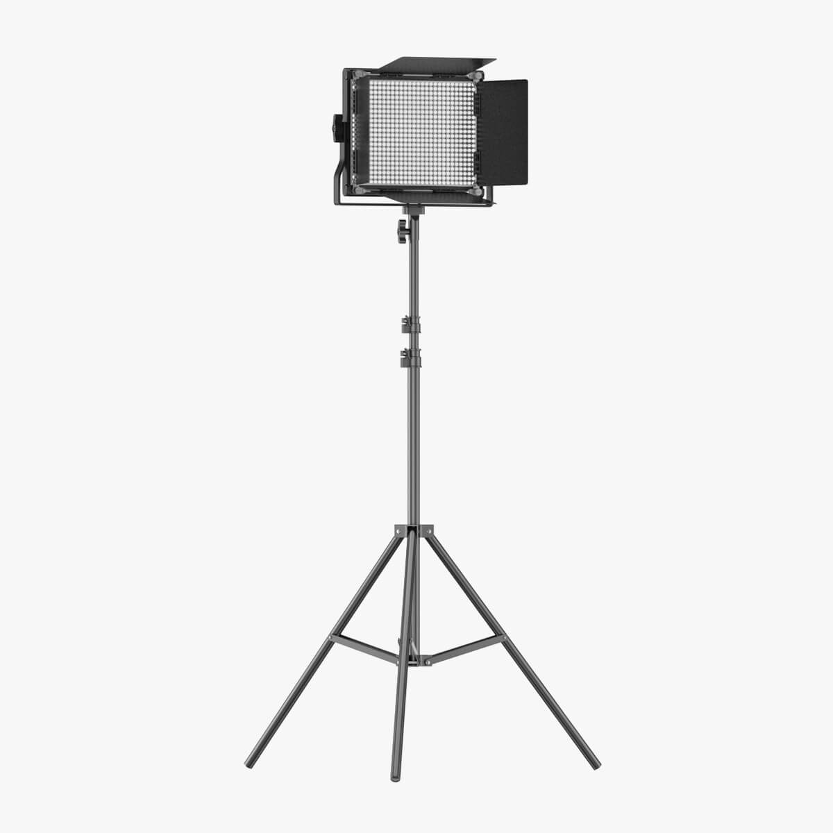 660 LED Photography and Video Light - 3D Model by frezzy