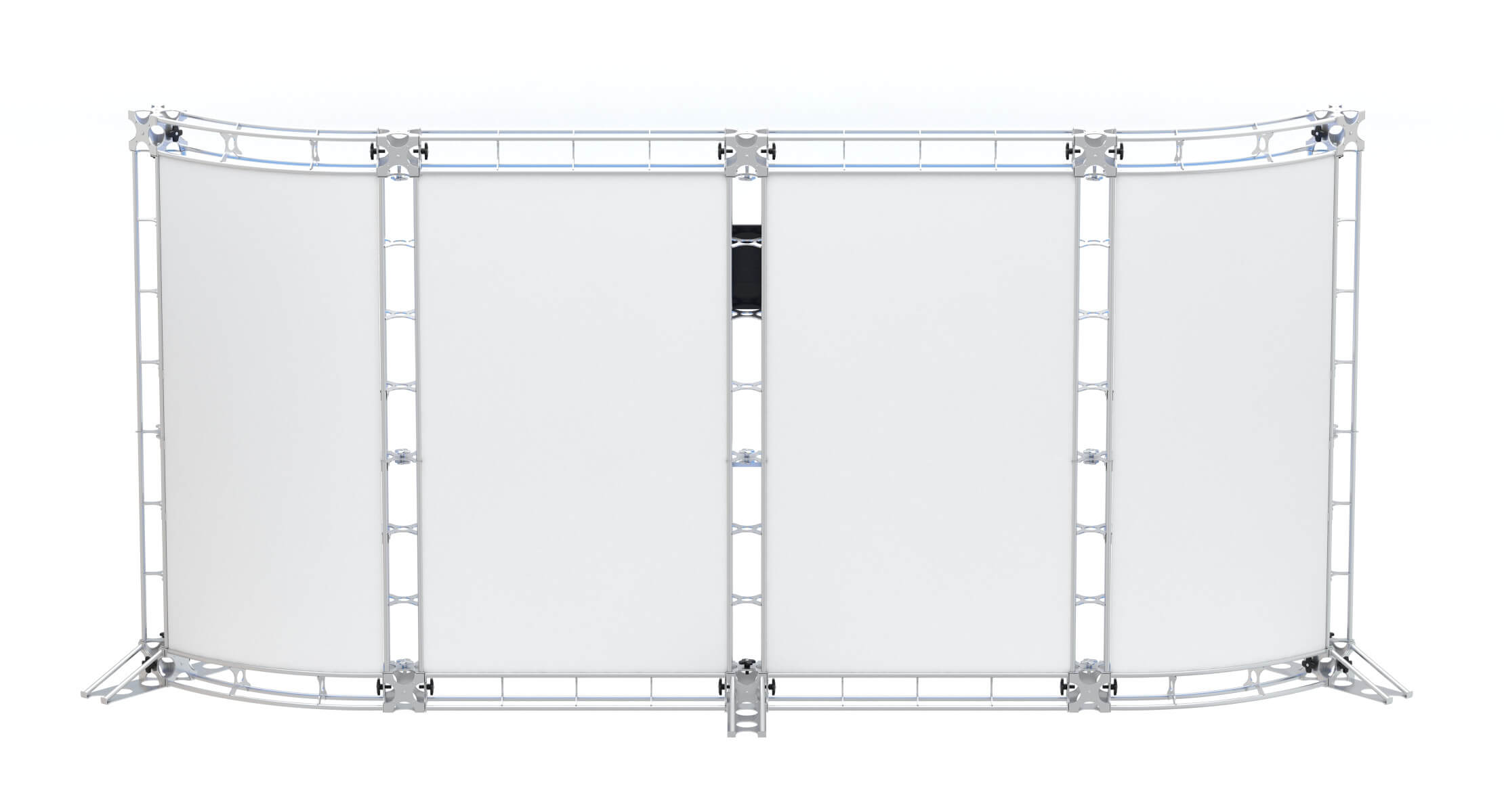 Backdrop 8ft x 20ft Truss Backwall Display - 3D Model by frezzy