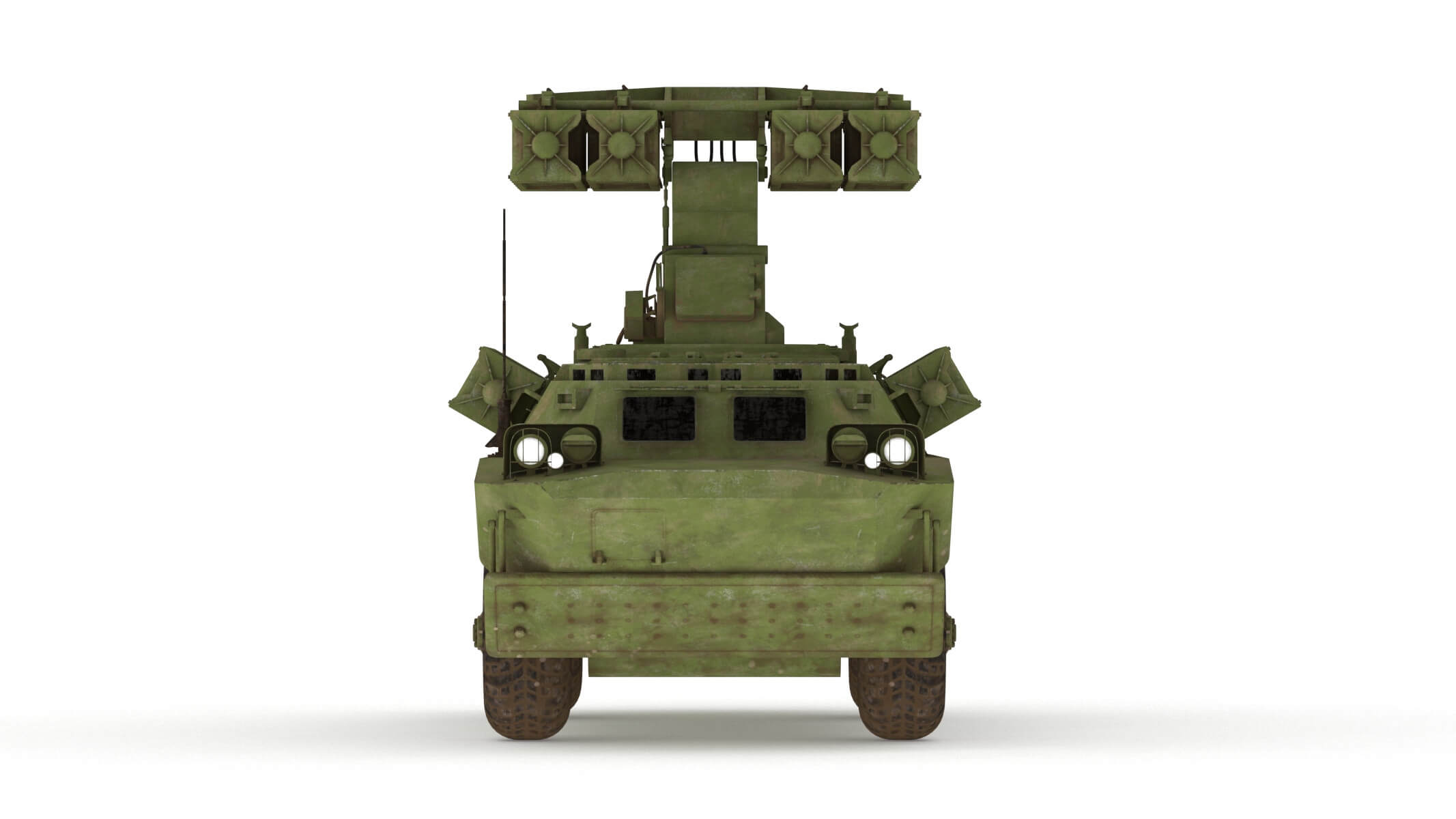 9K31 Strela-1 Low Poly 3D Model by frezzy