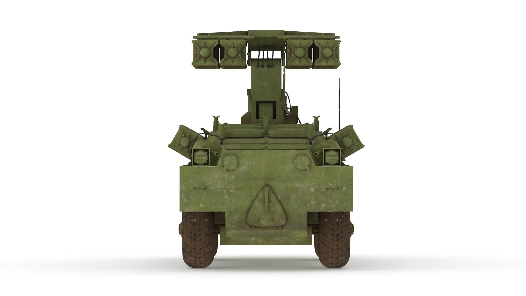 9K31 Strela-1 Low Poly 3D Model by frezzy