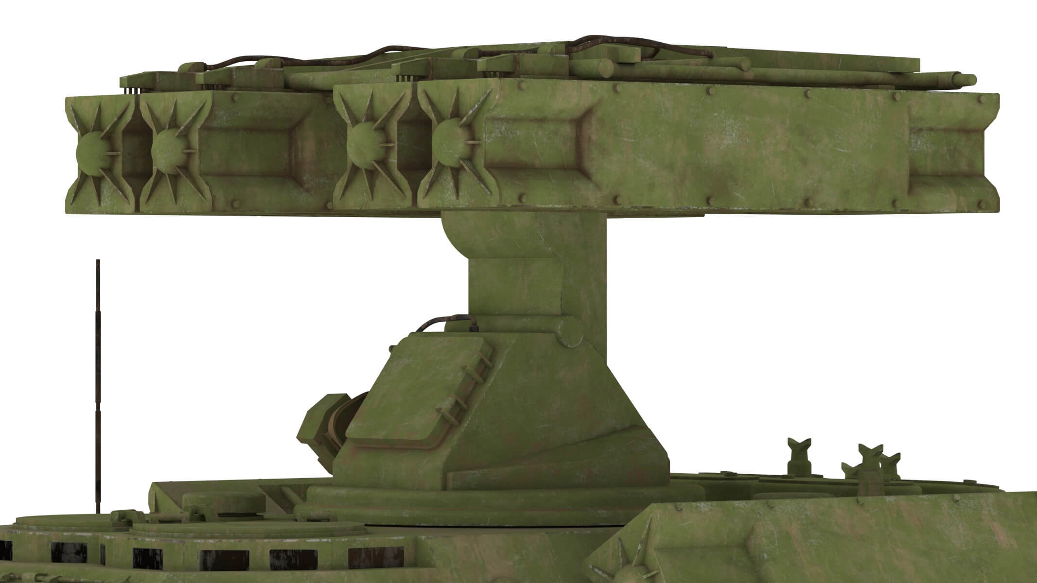 9K31 Strela-1 Low Poly 3D Model by frezzy