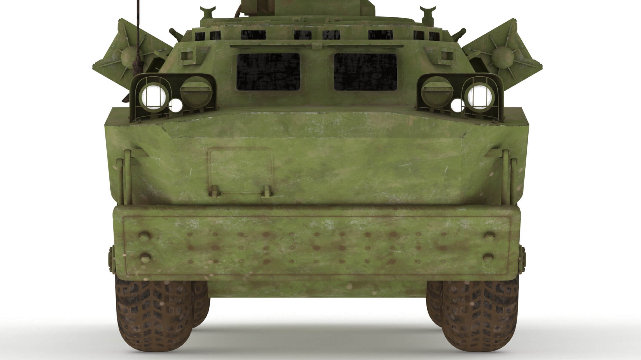 9K31 Strela-1 Low Poly 3D Model by frezzy