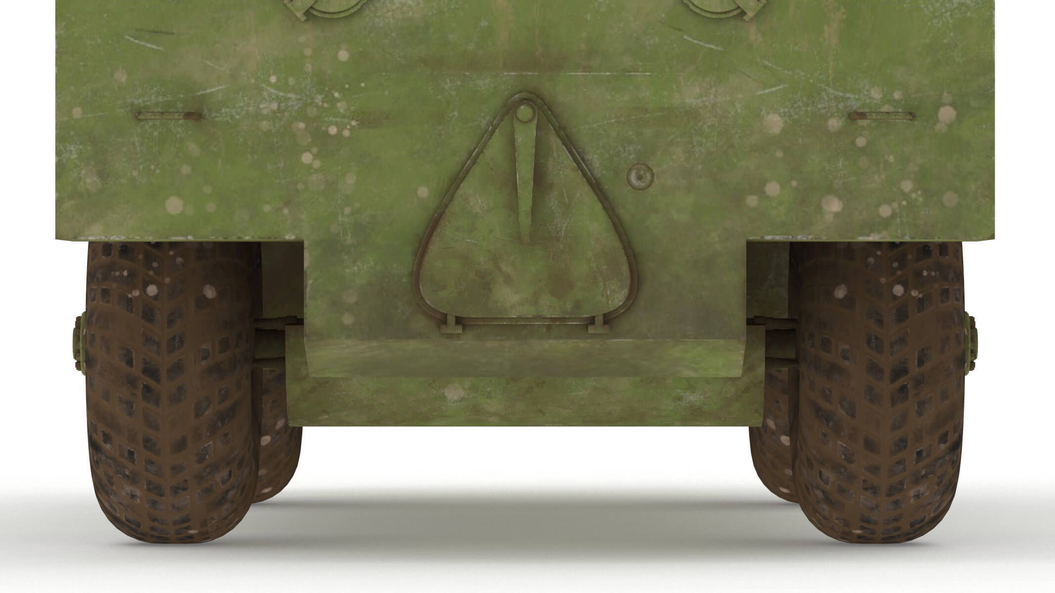 9K31 Strela-1 Low Poly 3D Model by frezzy