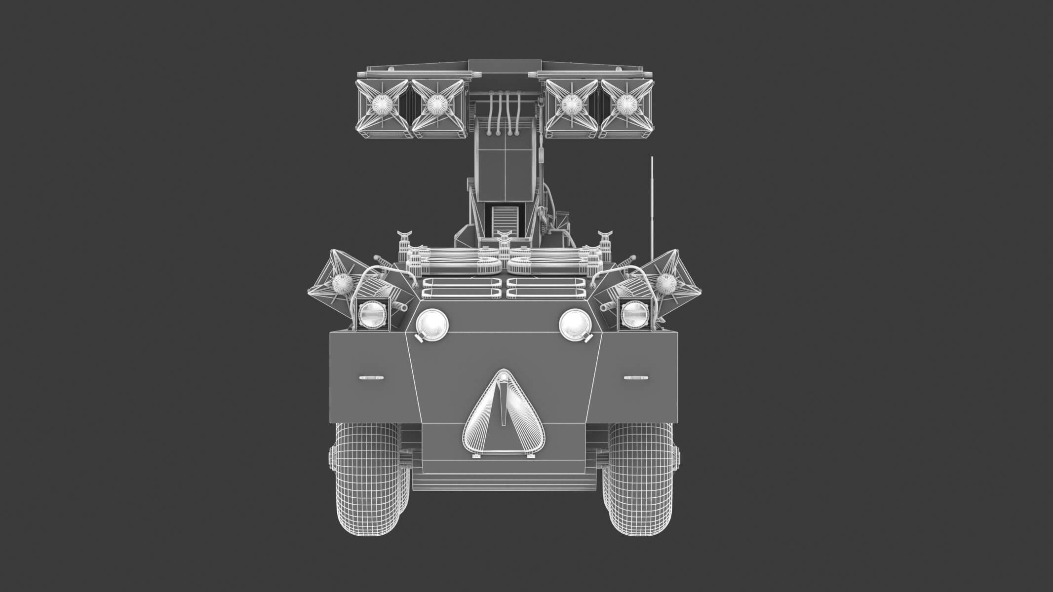 9K31 Strela-1 Low Poly 3D Model by frezzy