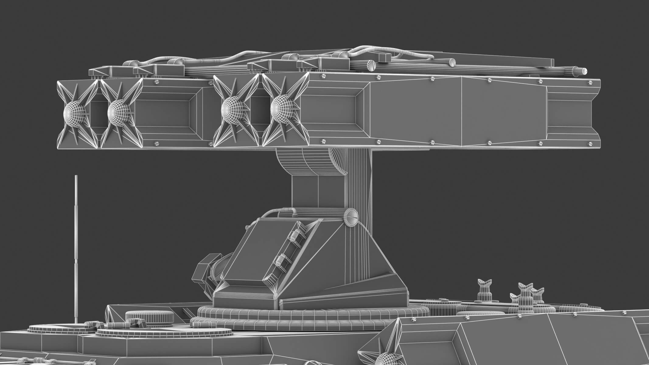 9K31 Strela-1 Low Poly 3D Model by frezzy