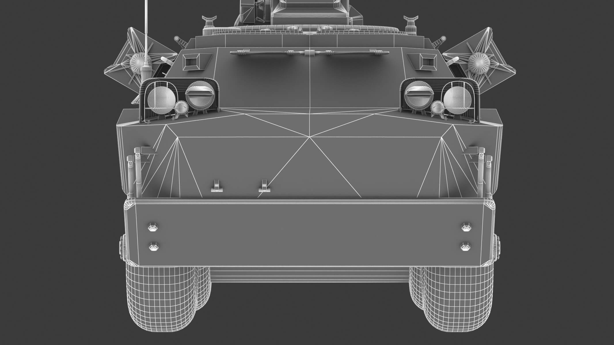 9K31 Strela-1 Low Poly 3D Model by frezzy