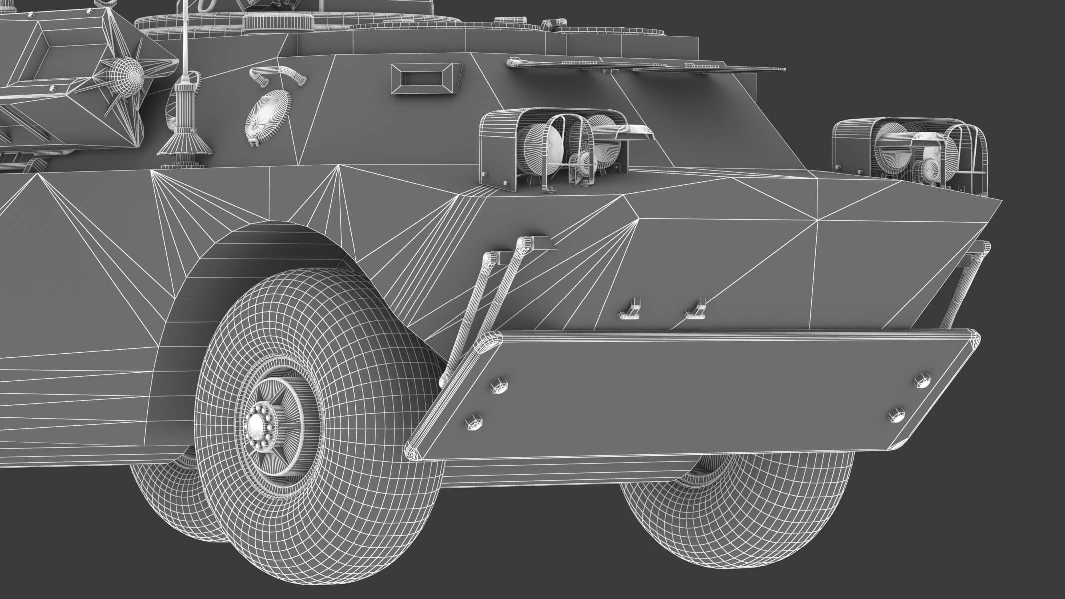 9K31 Strela-1 Low Poly 3D Model by frezzy