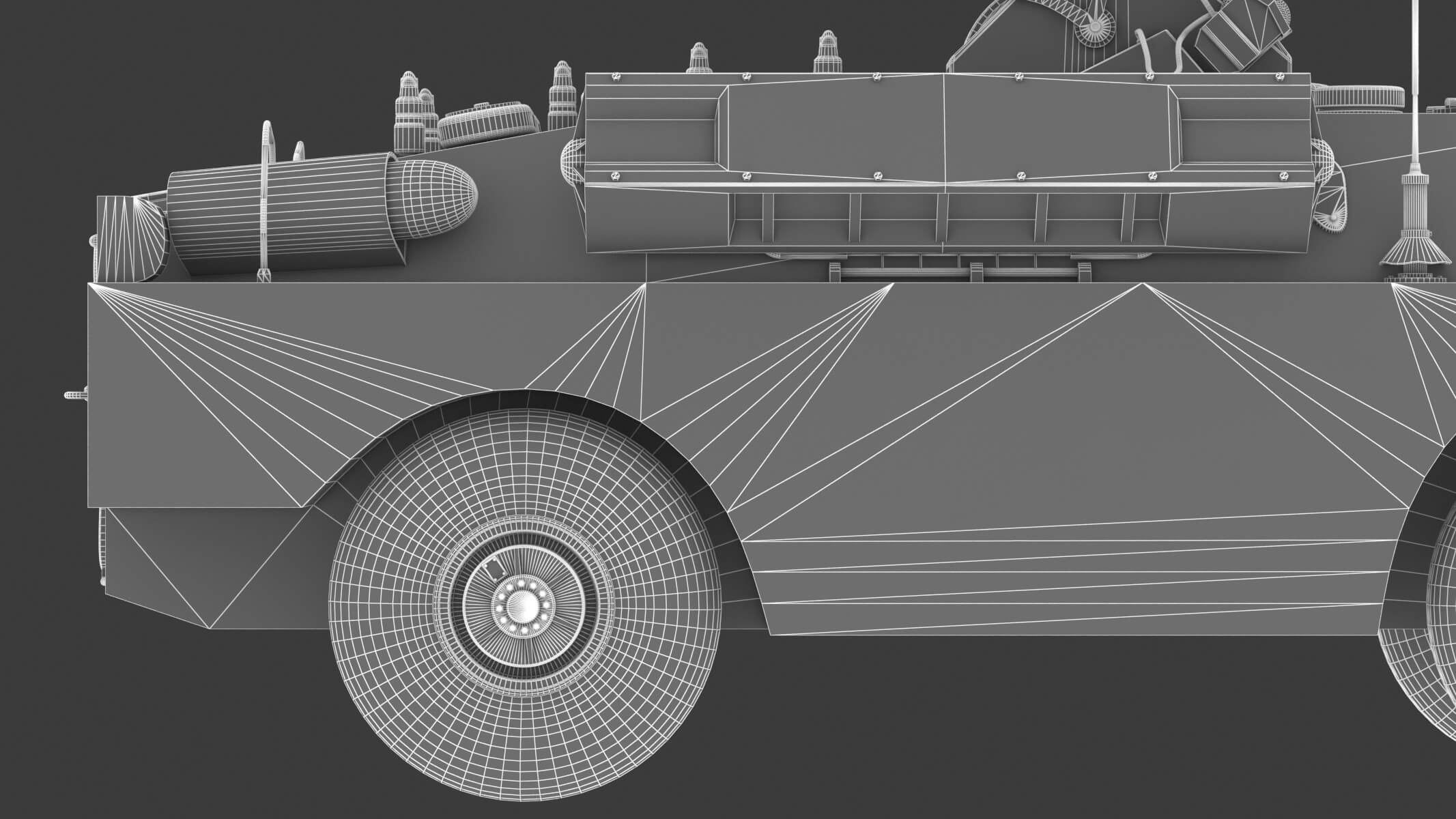 9K31 Strela-1 Low Poly 3D Model by frezzy