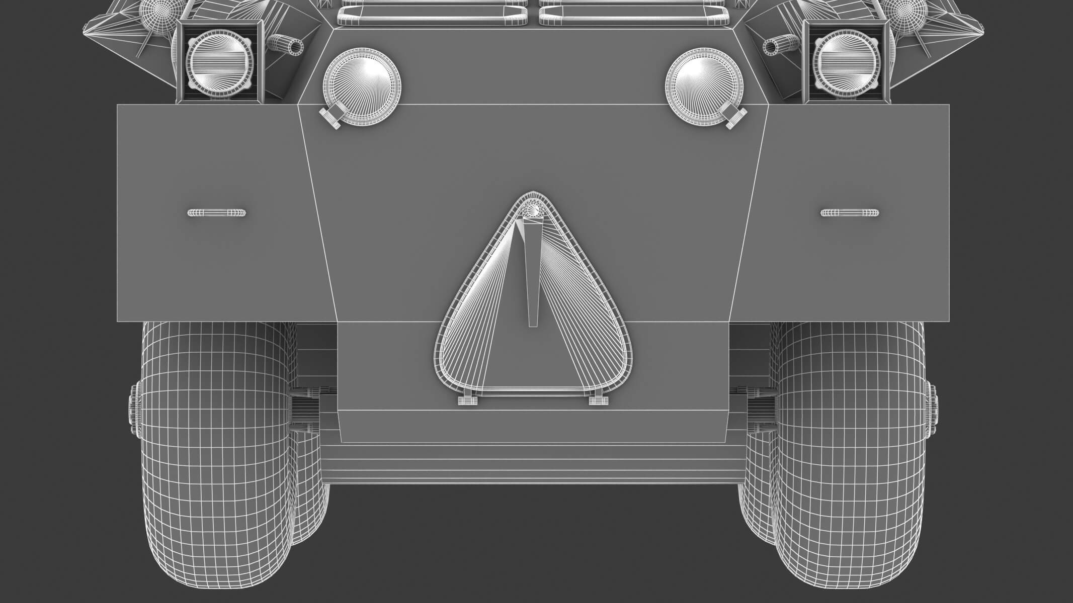 9K31 Strela-1 Low Poly 3D Model by frezzy