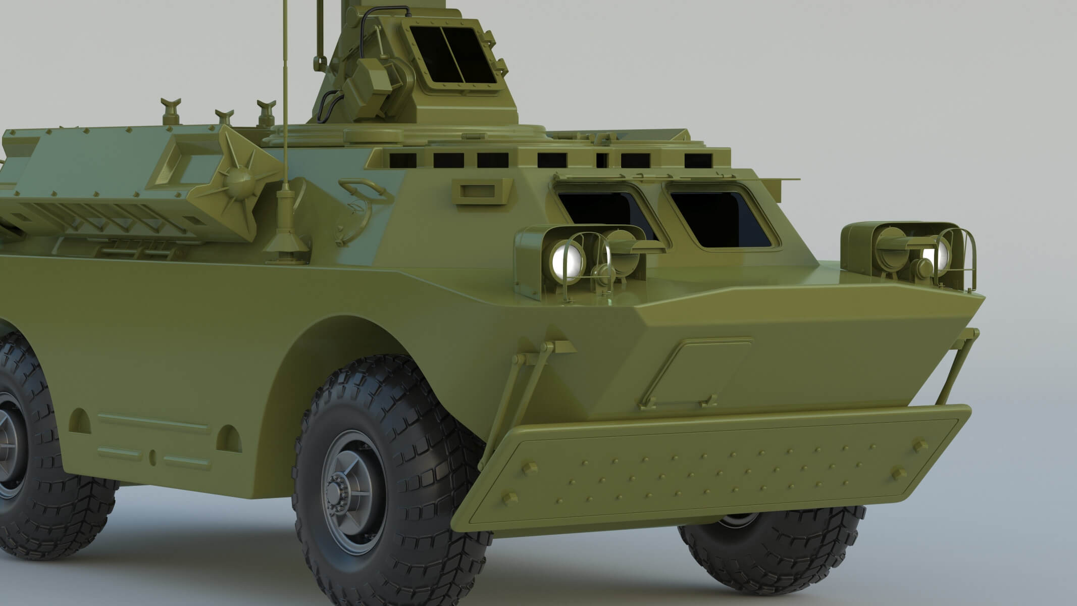 9K31 Strela-1 3D Model by frezzy