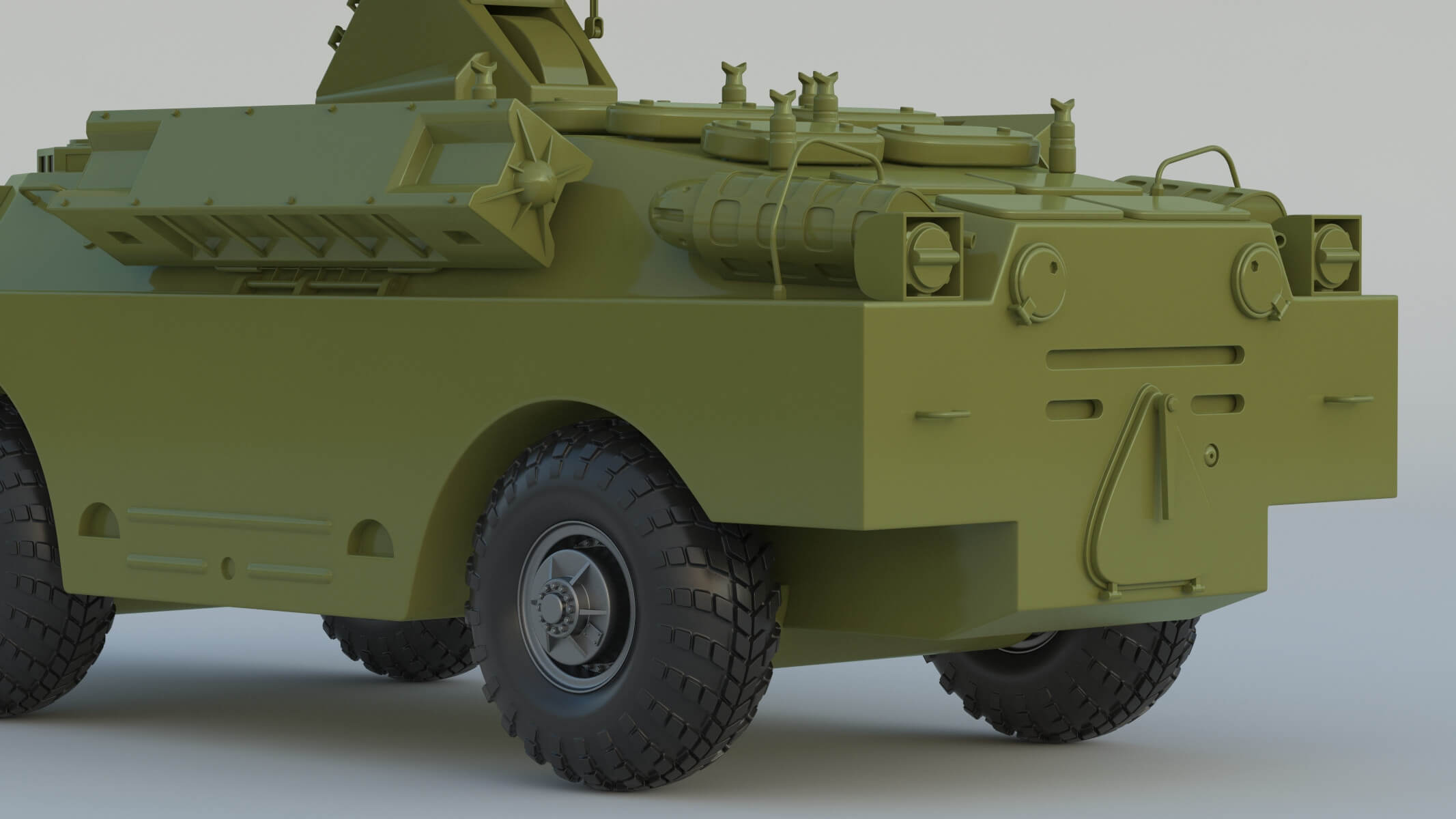 9K31 Strela-1 3D Model by frezzy