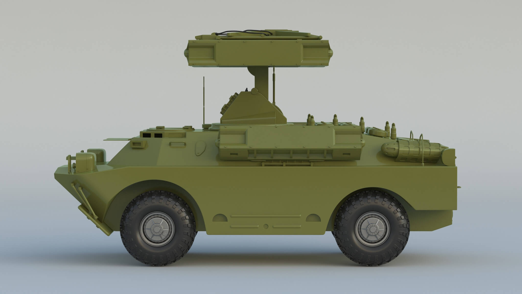 9K31 Strela-1 3D Model by frezzy