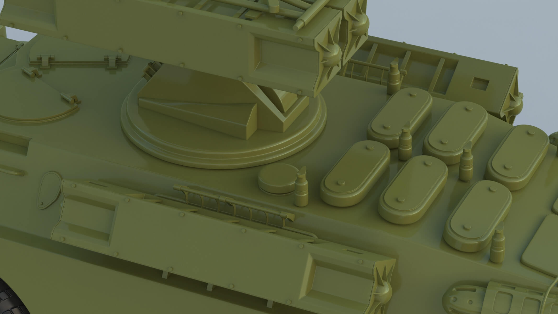 9K31 Strela-1 3D Model by frezzy