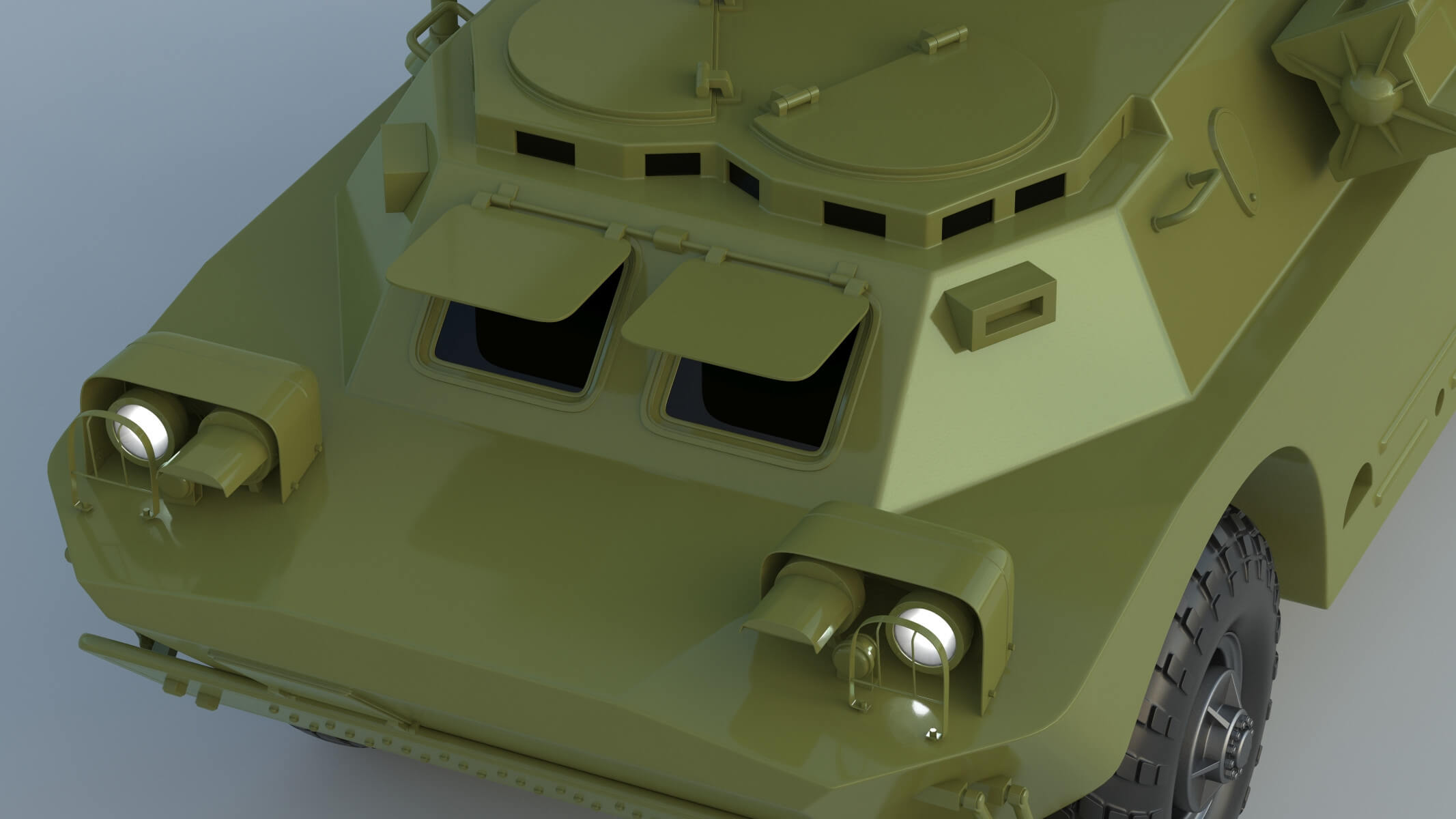 9K31 Strela-1 3D Model by frezzy