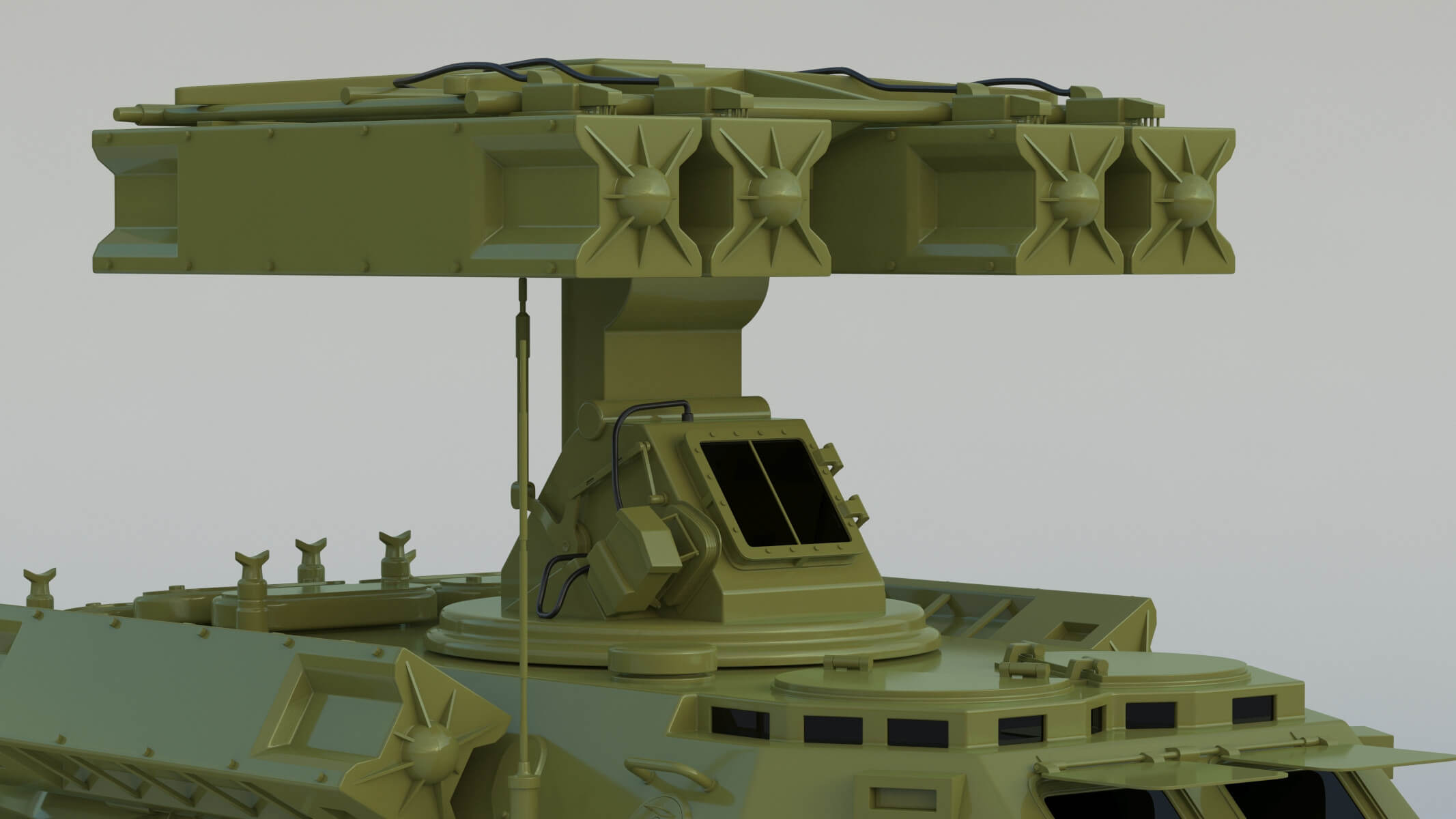 9K31 Strela-1 3D Model by frezzy