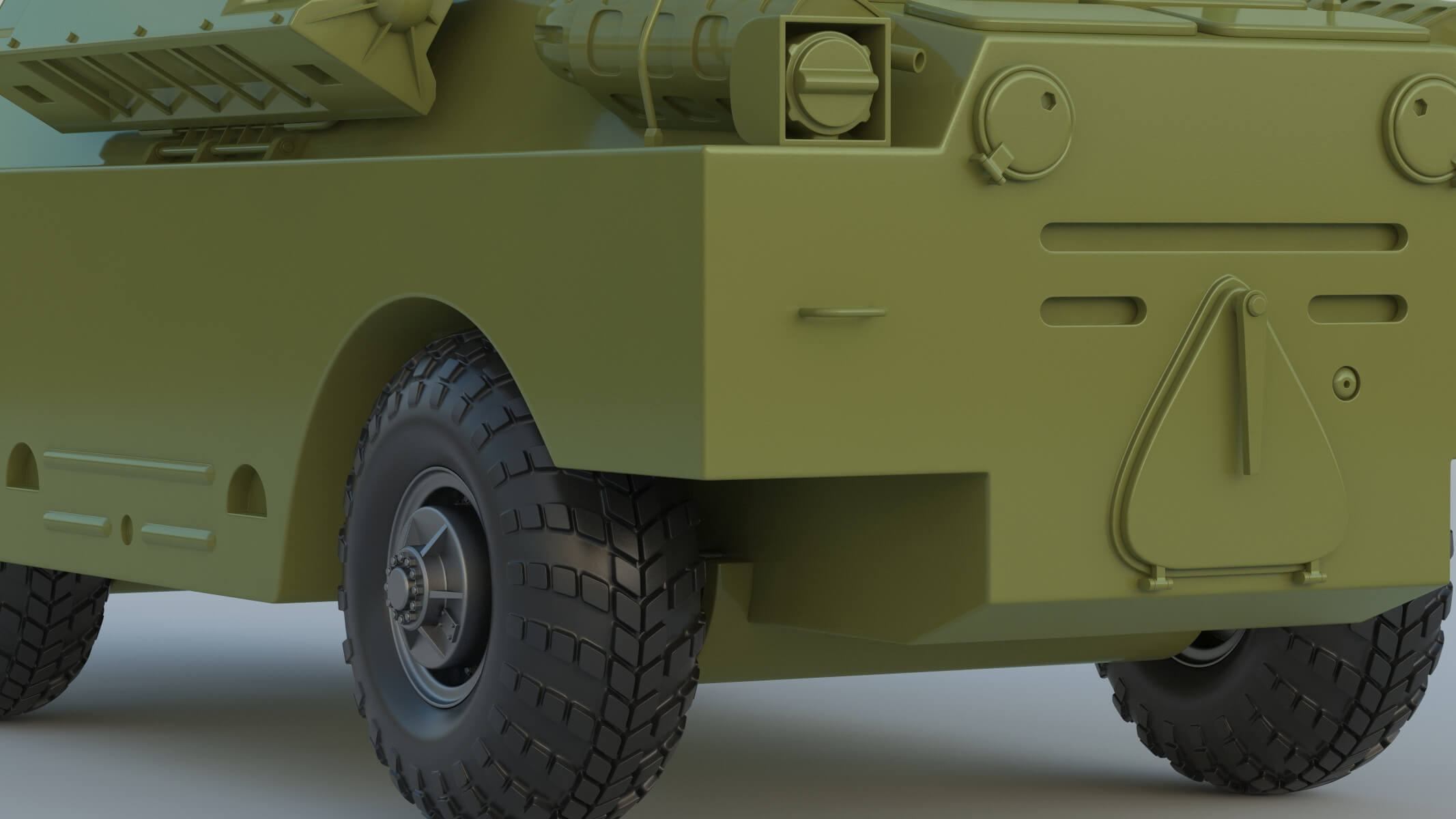 9K31 Strela-1 3D Model by frezzy