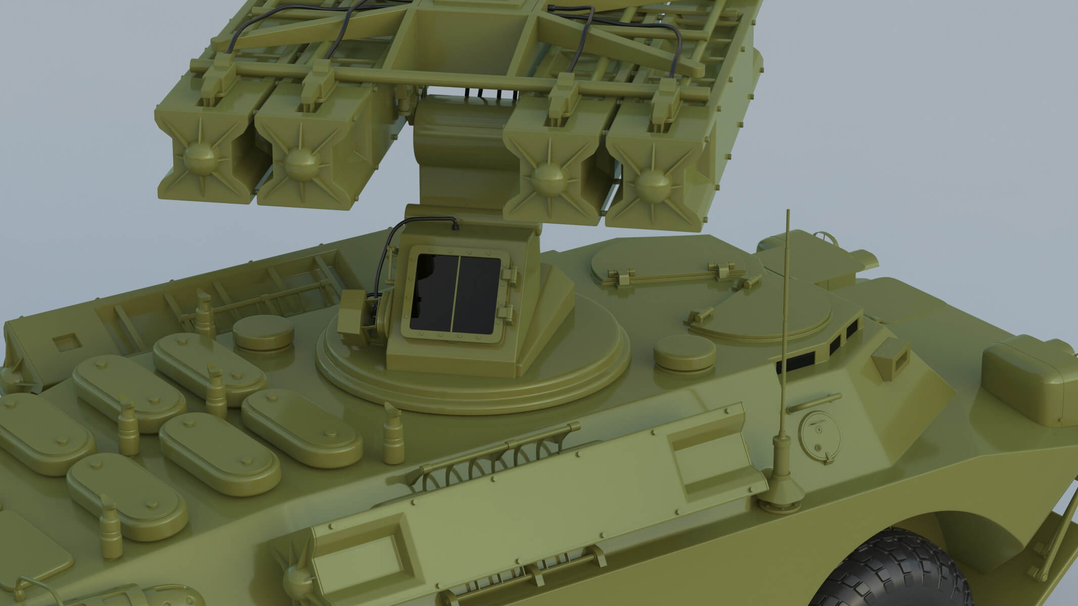 9K31 Strela-1 3D Model by frezzy