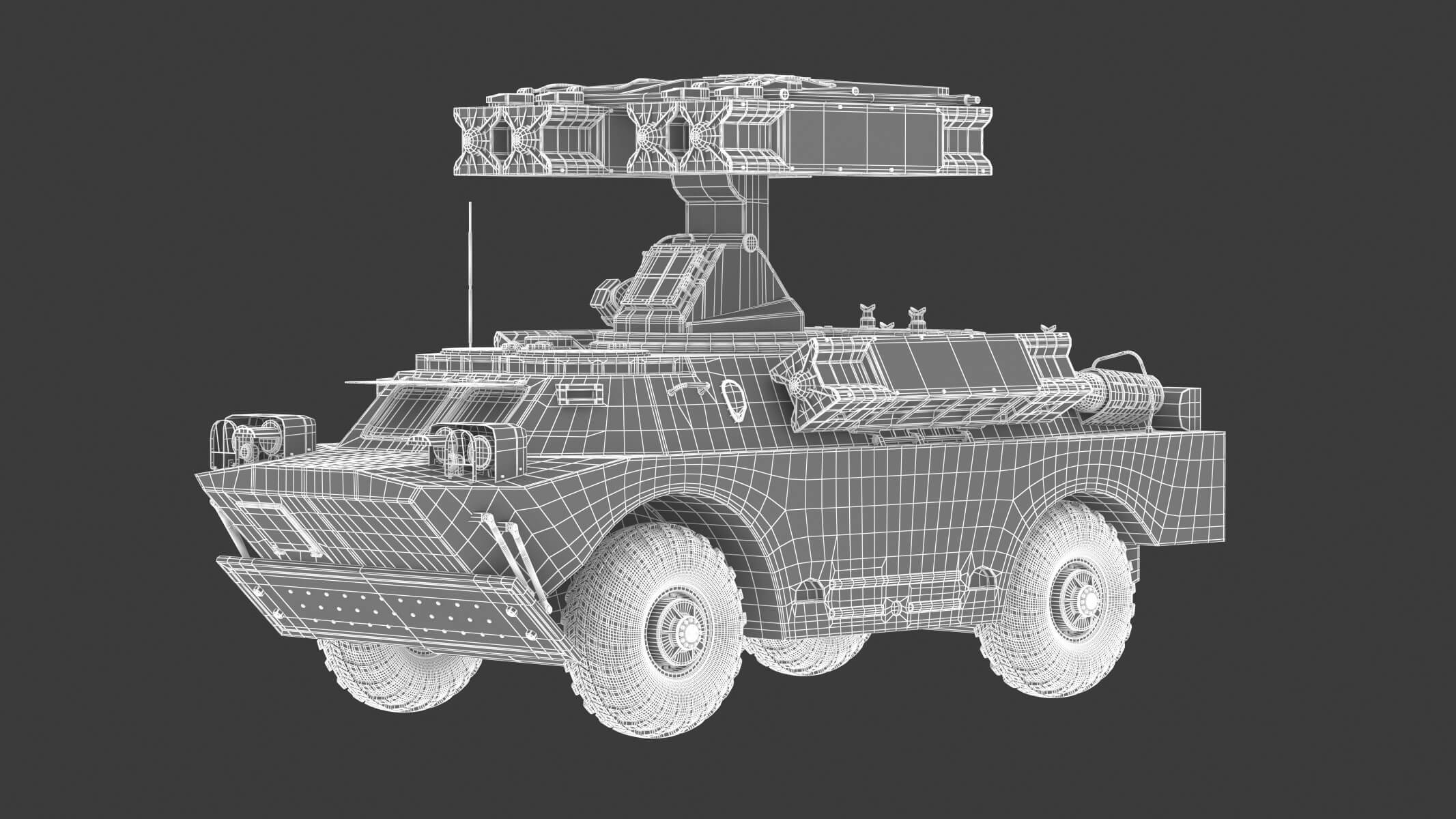 9K31 Strela-1 3D Model by frezzy