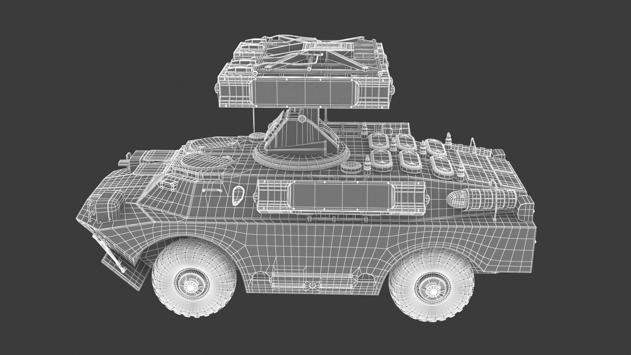 9K31 Strela-1 3D Model by frezzy