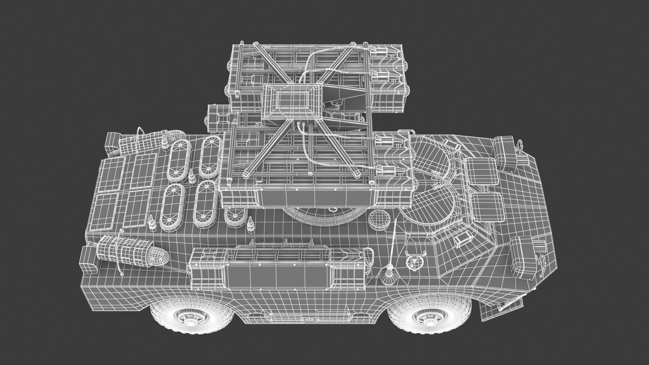 9K31 Strela-1 3D Model by frezzy