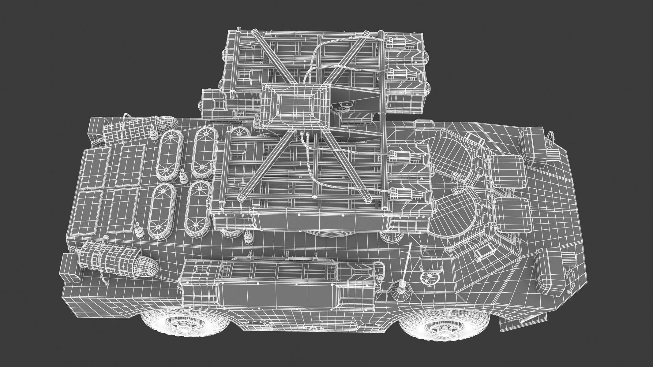 9K31 Strela-1 3D Model by frezzy