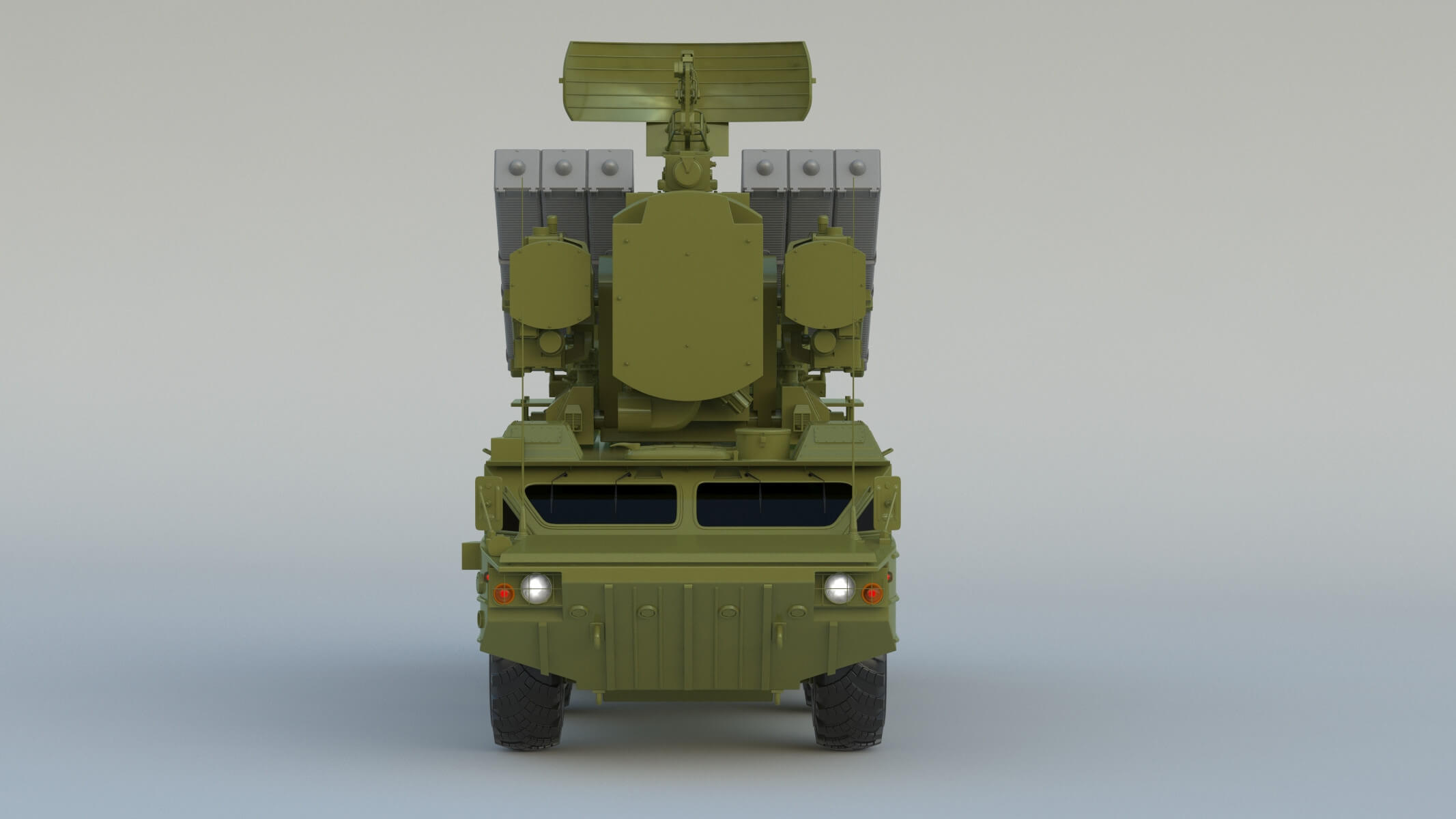 9K33 Osa (SA-8) 3D Model by frezzy
