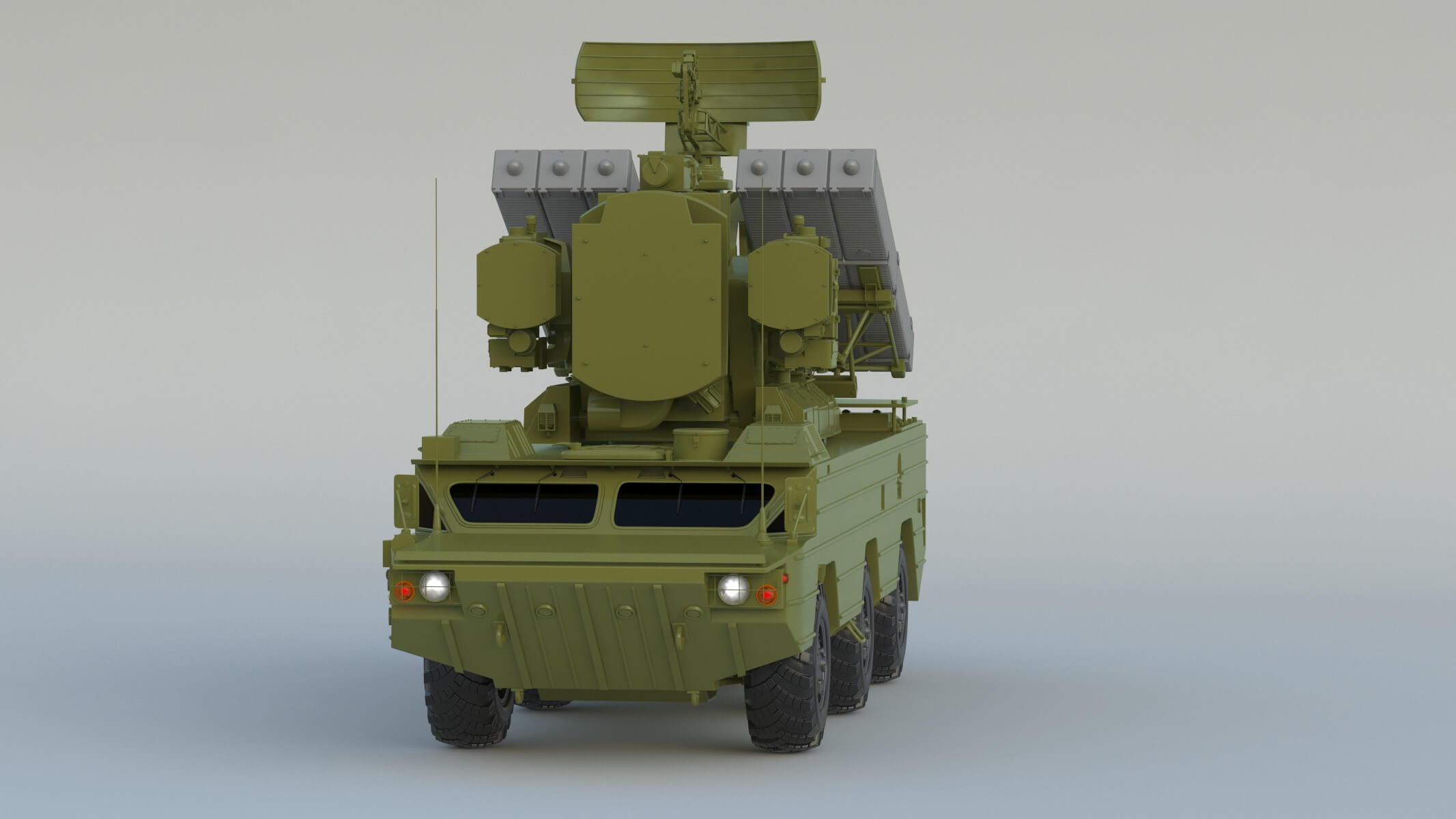 9K33 Osa (SA-8) 3D Model by frezzy