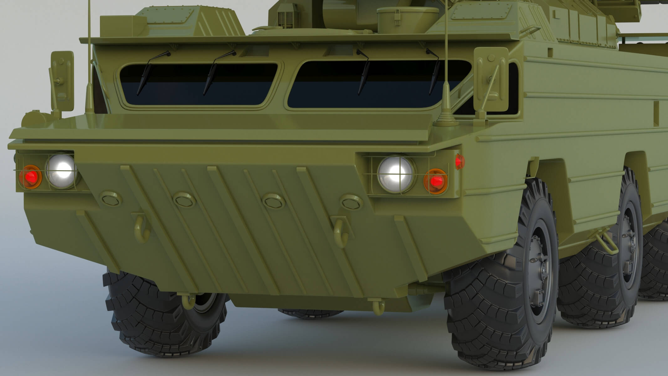 9K33 Osa (SA-8) 3D Model by frezzy