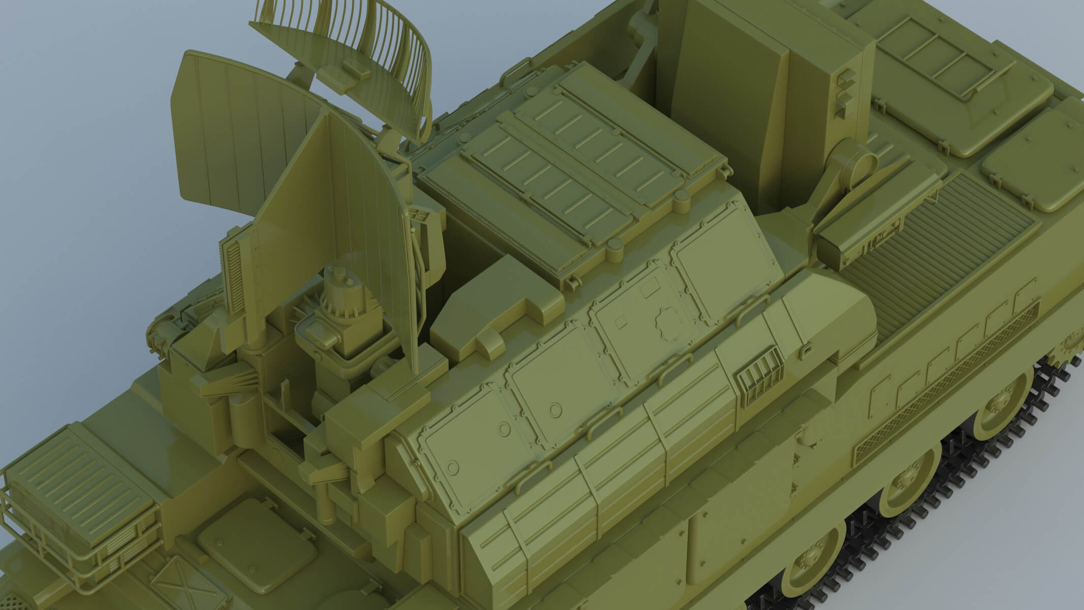 9K330 Tor (SA-15 Gauntlet) 3D Model by frezzy