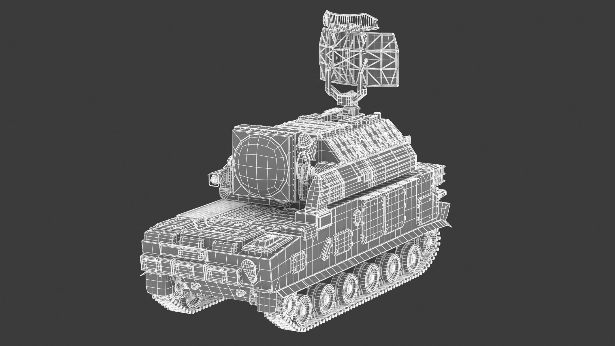 9K330 Tor (SA-15 Gauntlet) 3D Model by frezzy