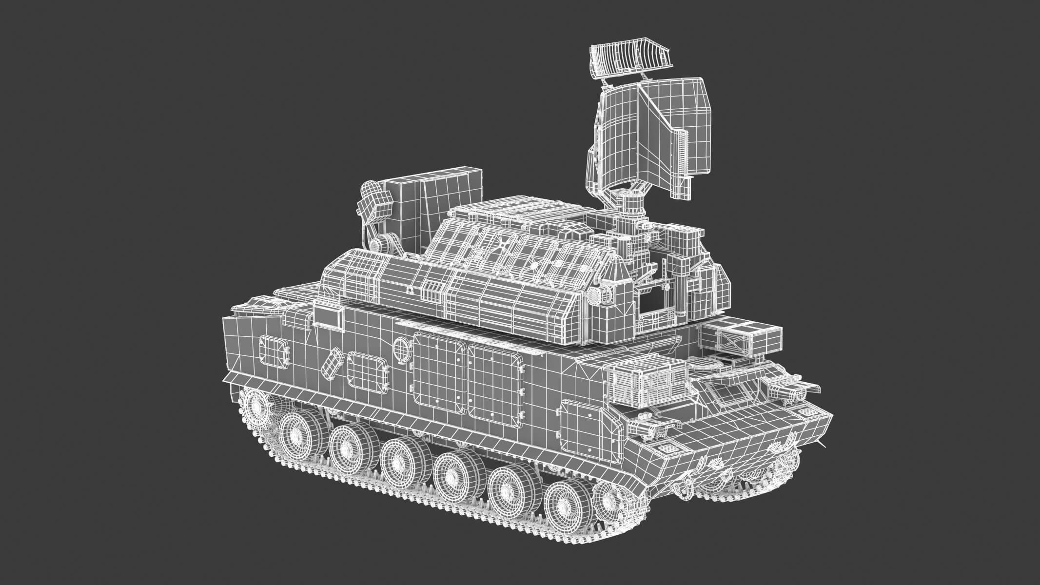 9K330 Tor (SA-15 Gauntlet) 3D Model by frezzy