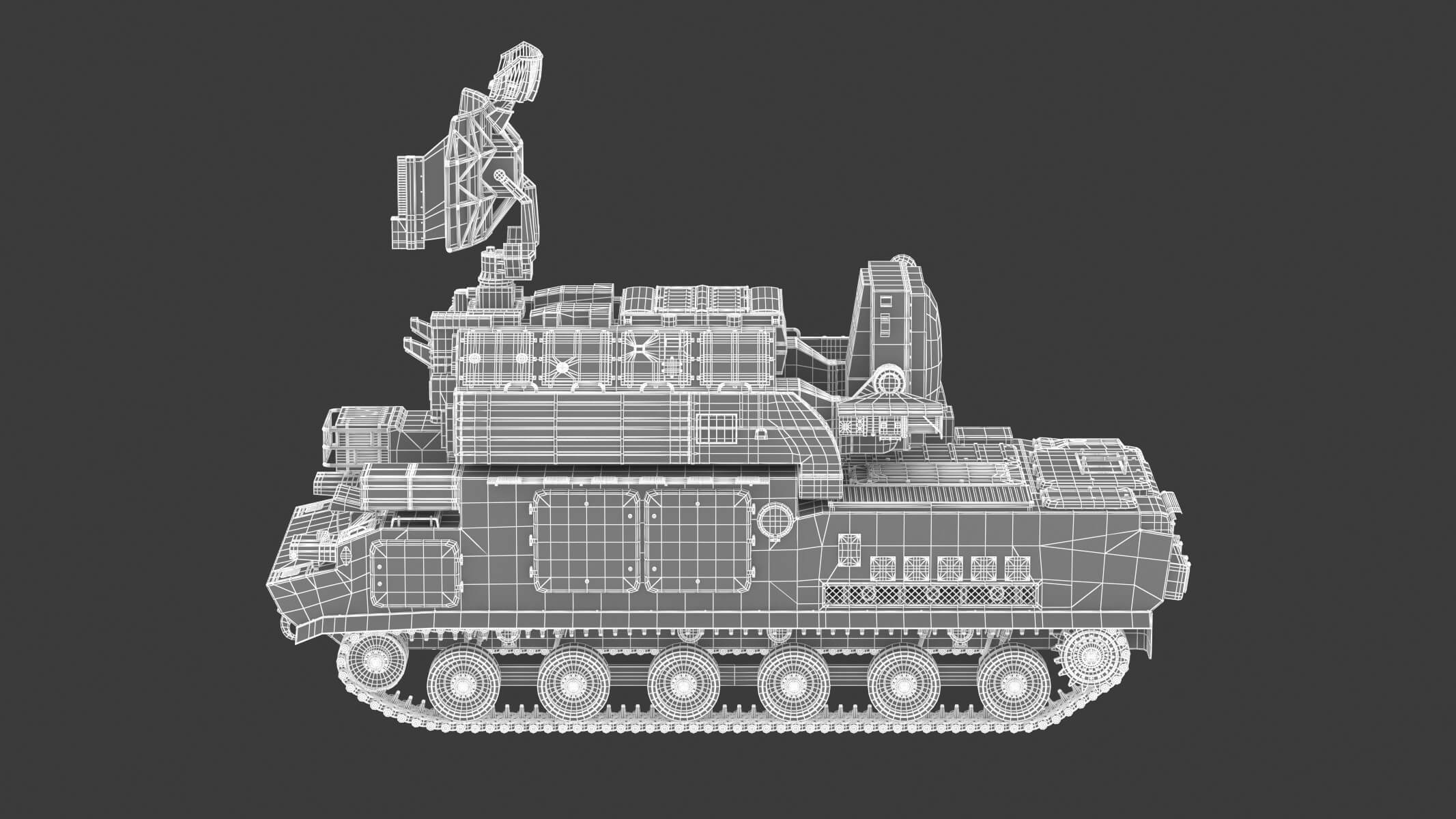 9K330 Tor (SA-15 Gauntlet) 3D Model by frezzy