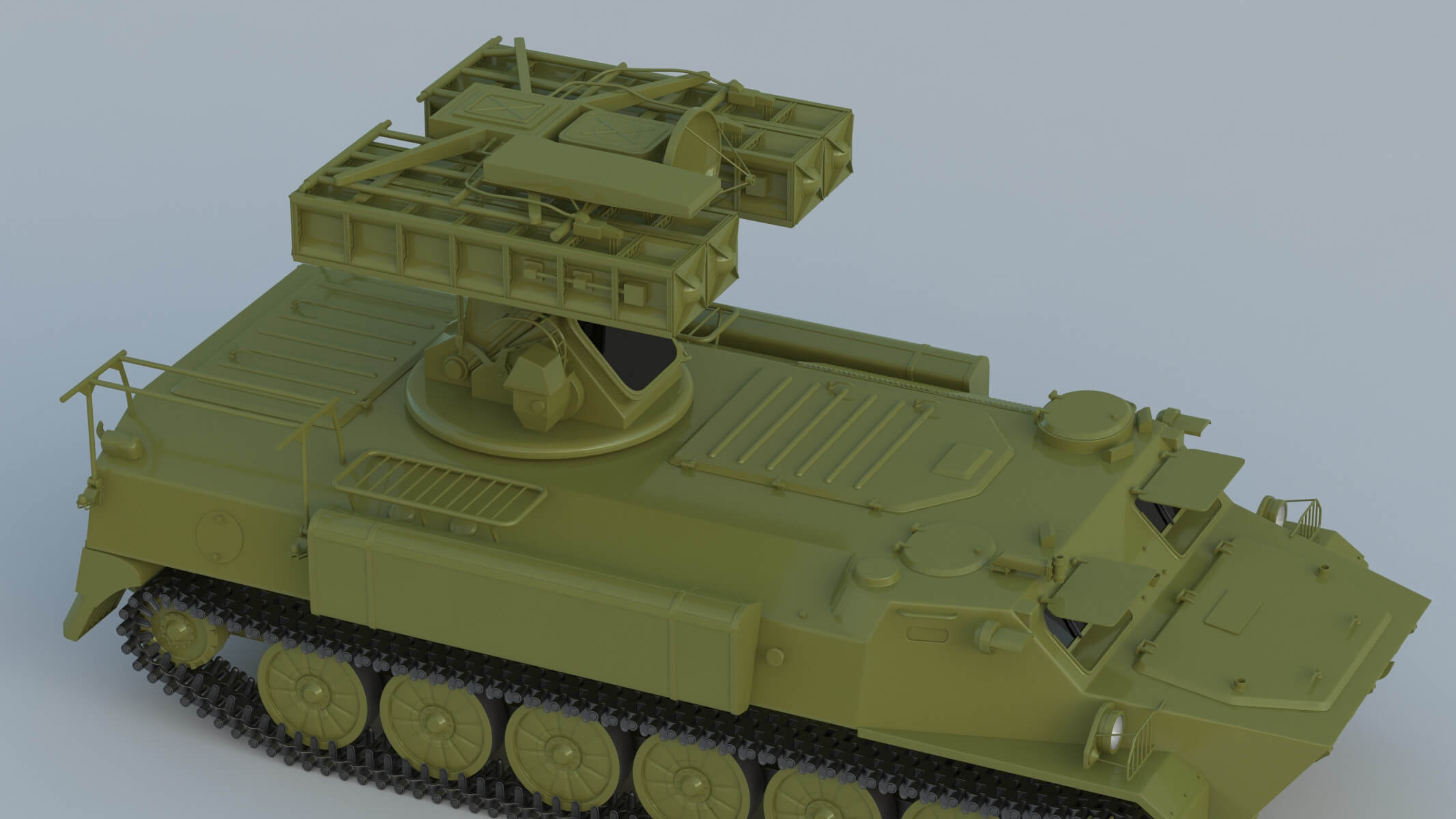 9K35 Strela-10 (SA-13) 3D Model by frezzy