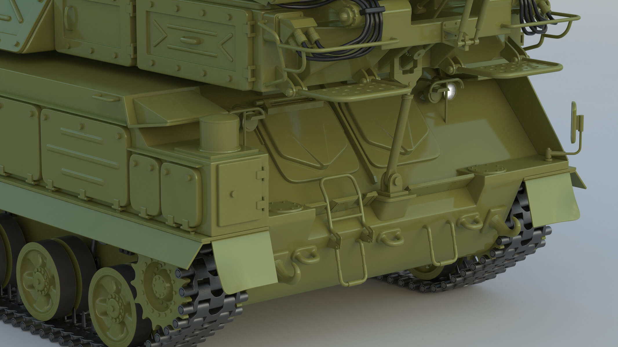 9K37 Buk Missile System (SA-11) 3D Model by frezzy