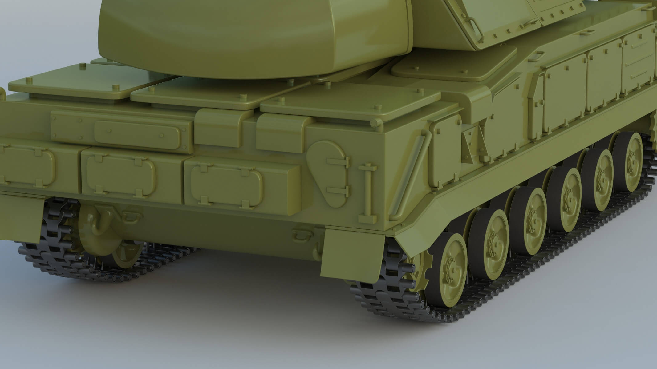 9K37 Buk Missile System (SA-11) 3D Model by frezzy