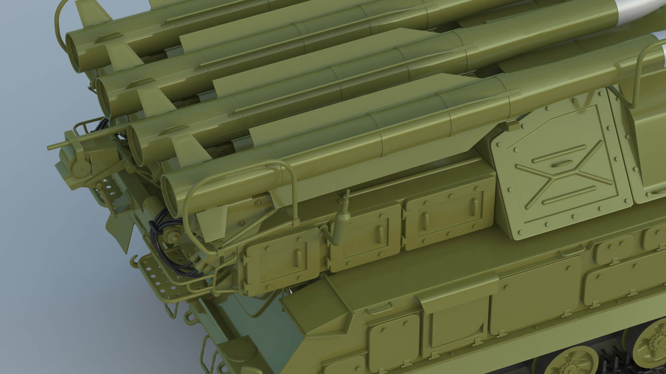 9K37 Buk Missile System (SA-11) 3D Model by frezzy