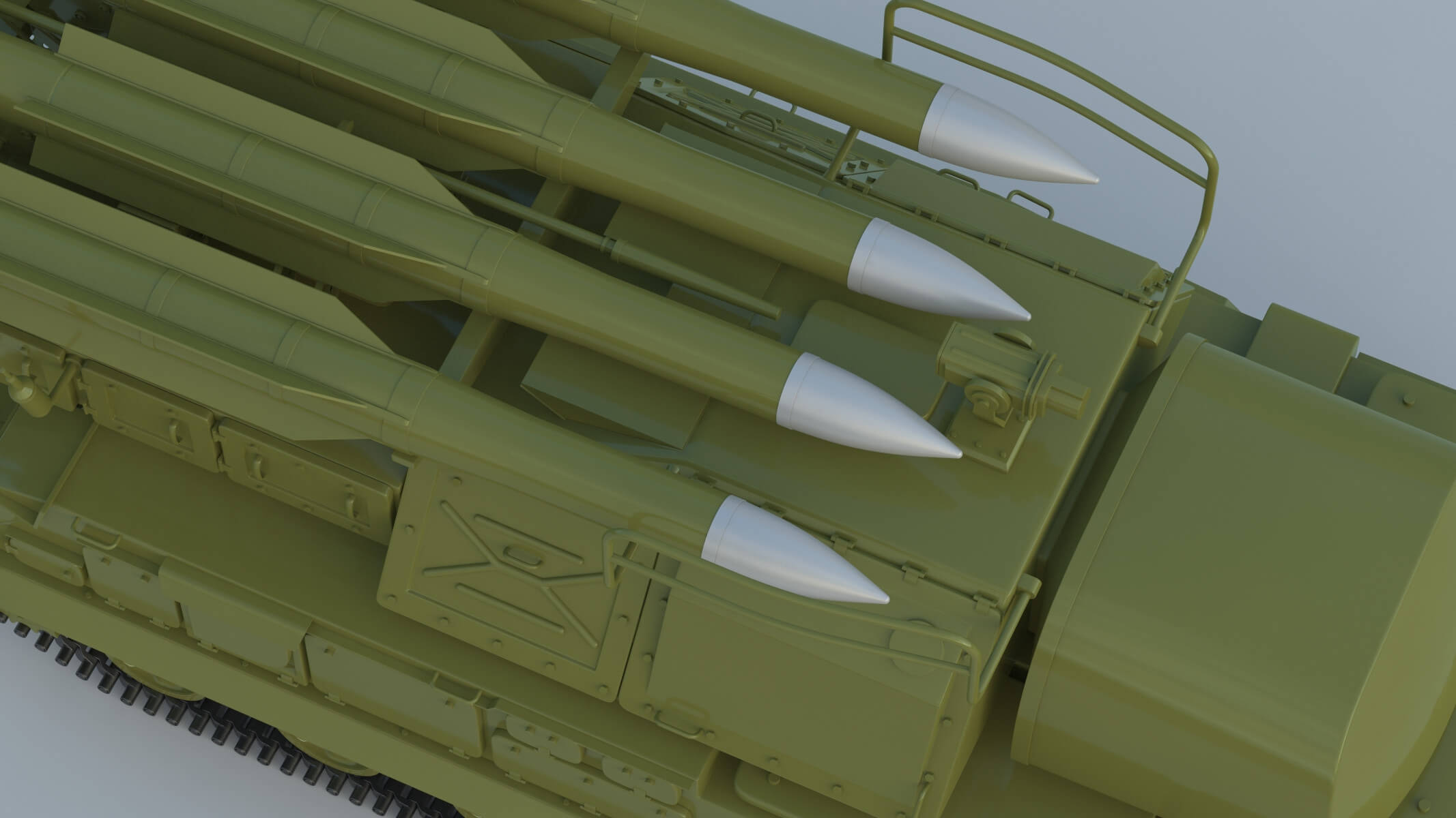 9K37 Buk Missile System (SA-11) 3D Model by frezzy