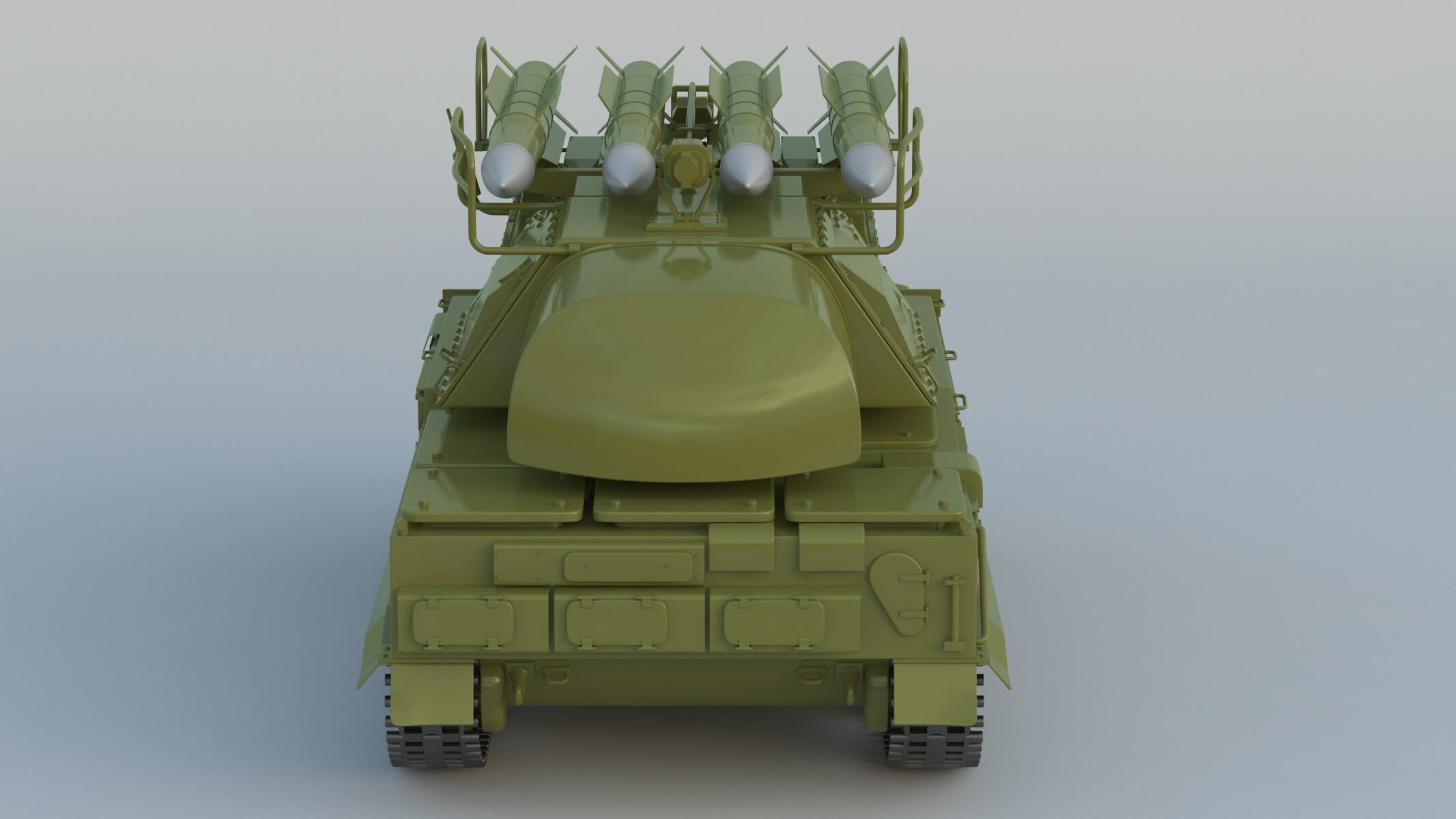 9K37 Buk Missile System (SA-11) 3D Model by frezzy