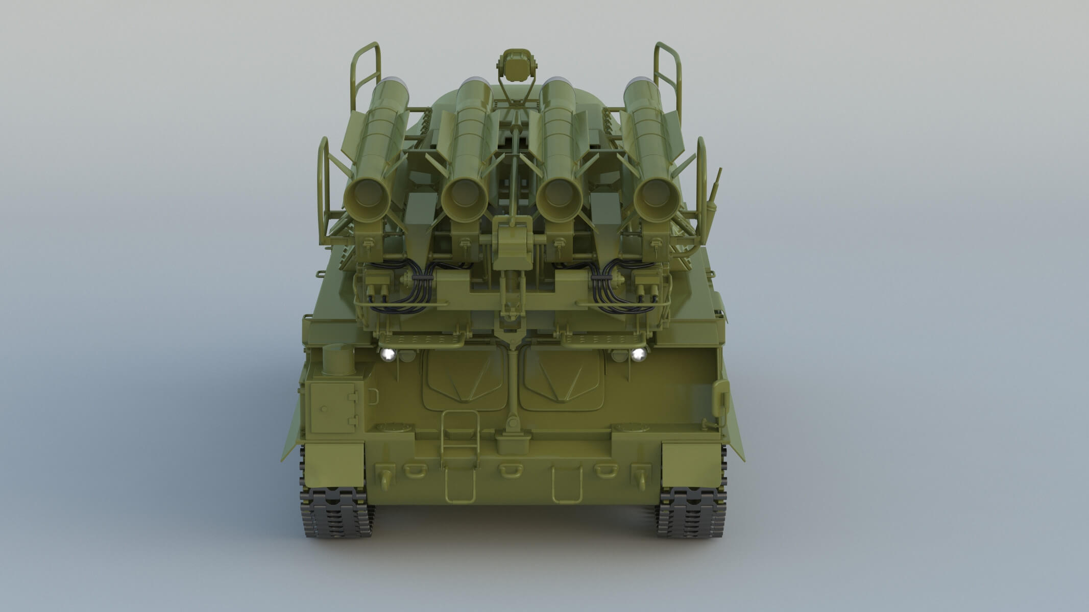 9K37 Buk Missile System (SA-11) 3D Model by frezzy