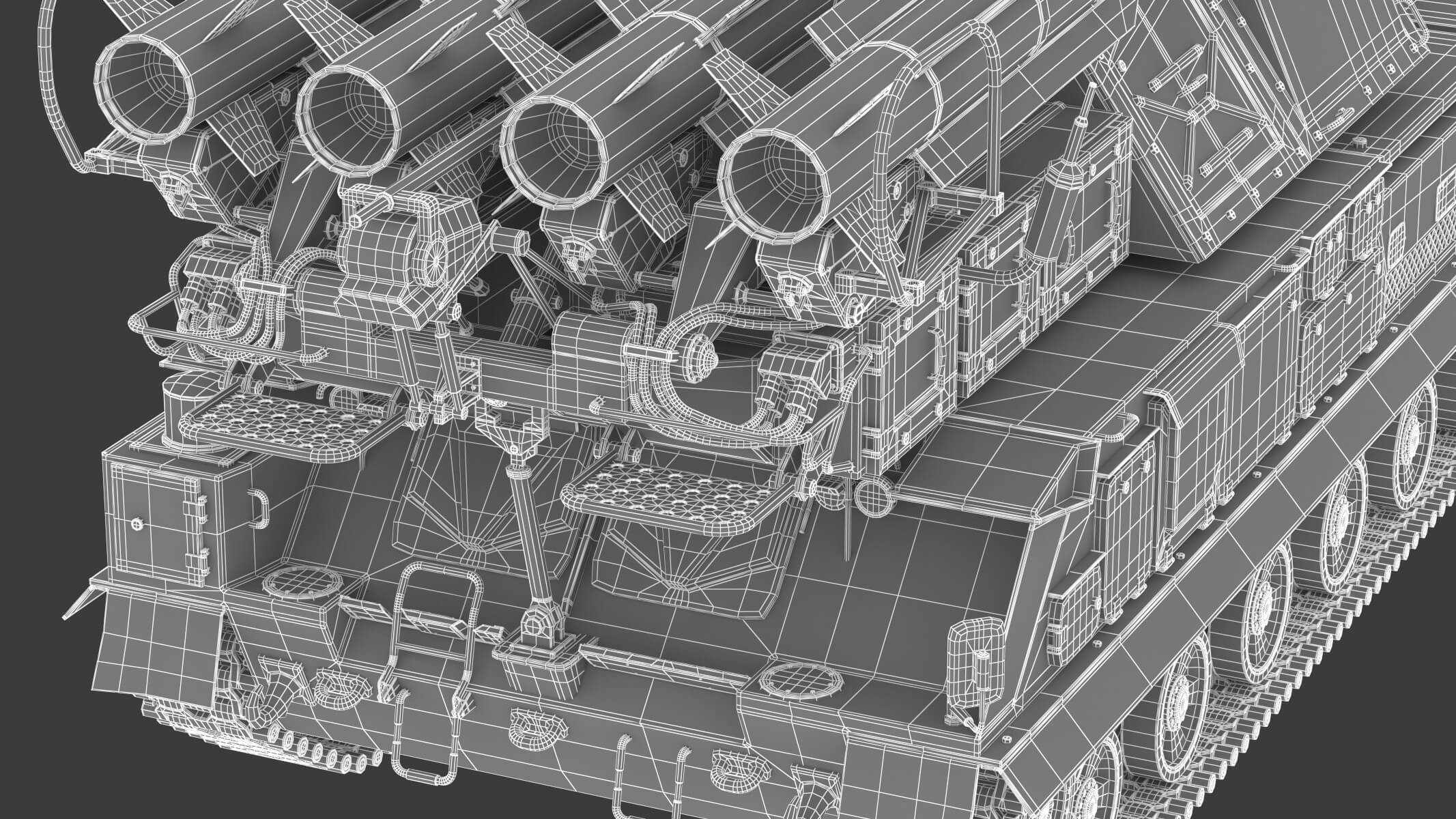 9K37 Buk Missile System (SA-11) 3D Model by frezzy