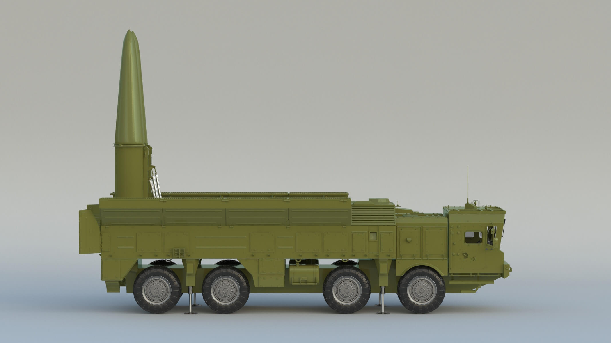 9K720 Iskander - 3D Model by frezzy