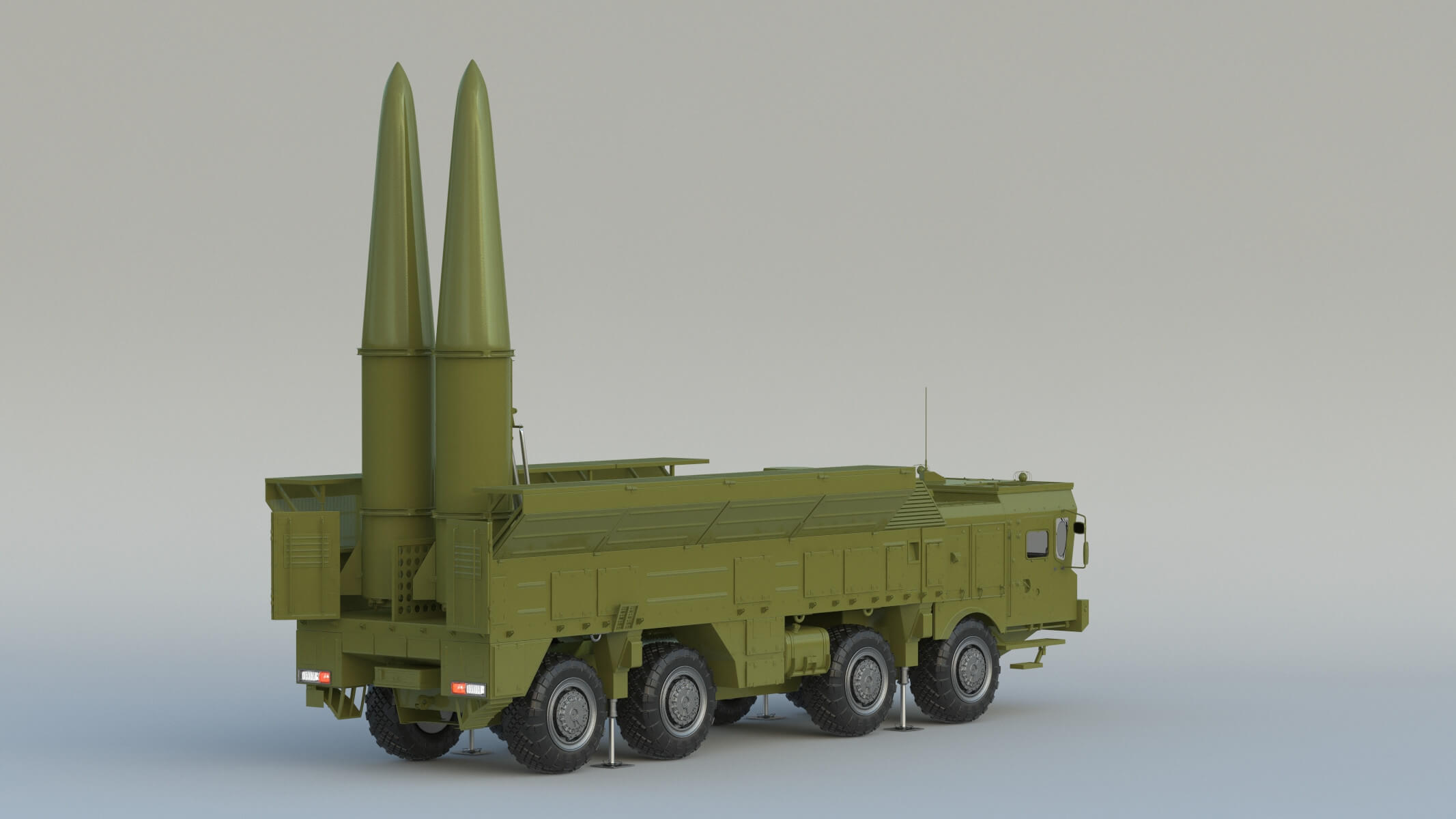9K720 Iskander - 3D Model by frezzy