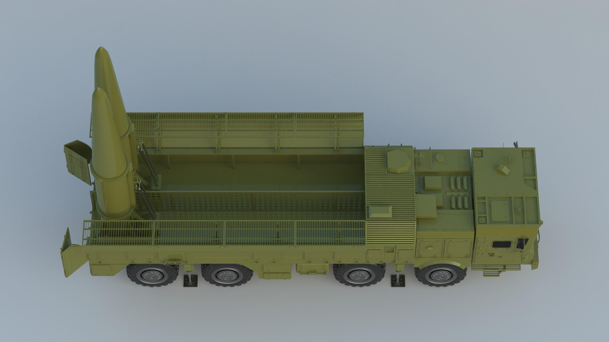 9K720 Iskander - 3D Model by frezzy